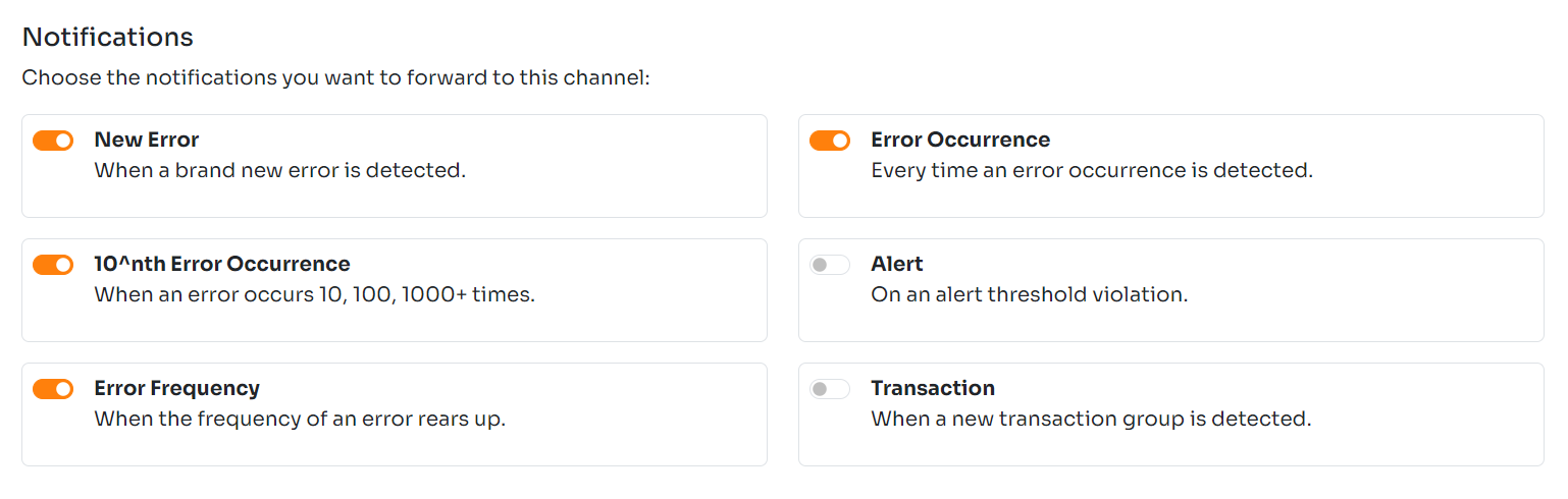 New level of control for error notifications in Inspector.dev