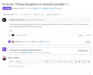 Automatic Pull Requests