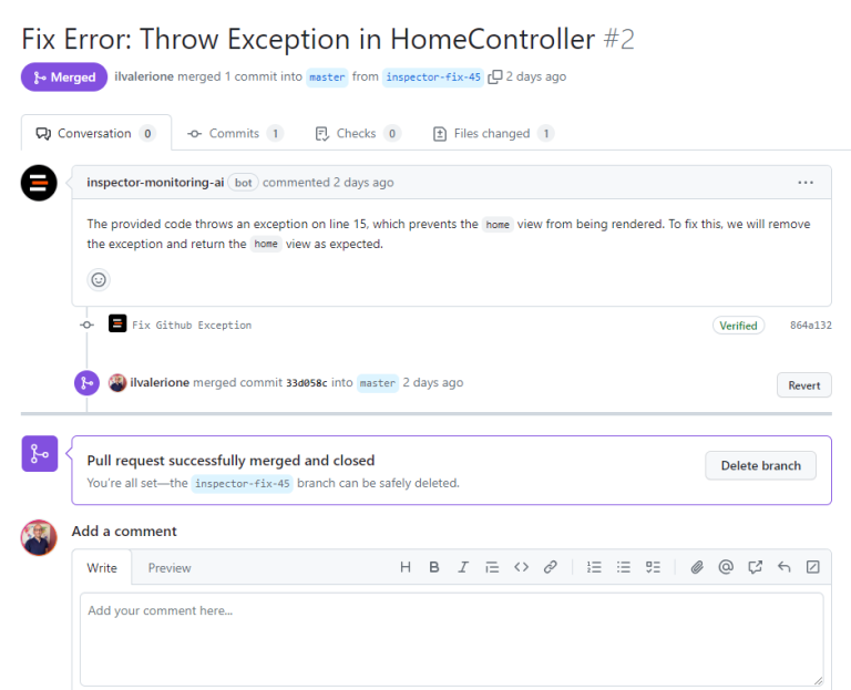 Automatic Pull Requests