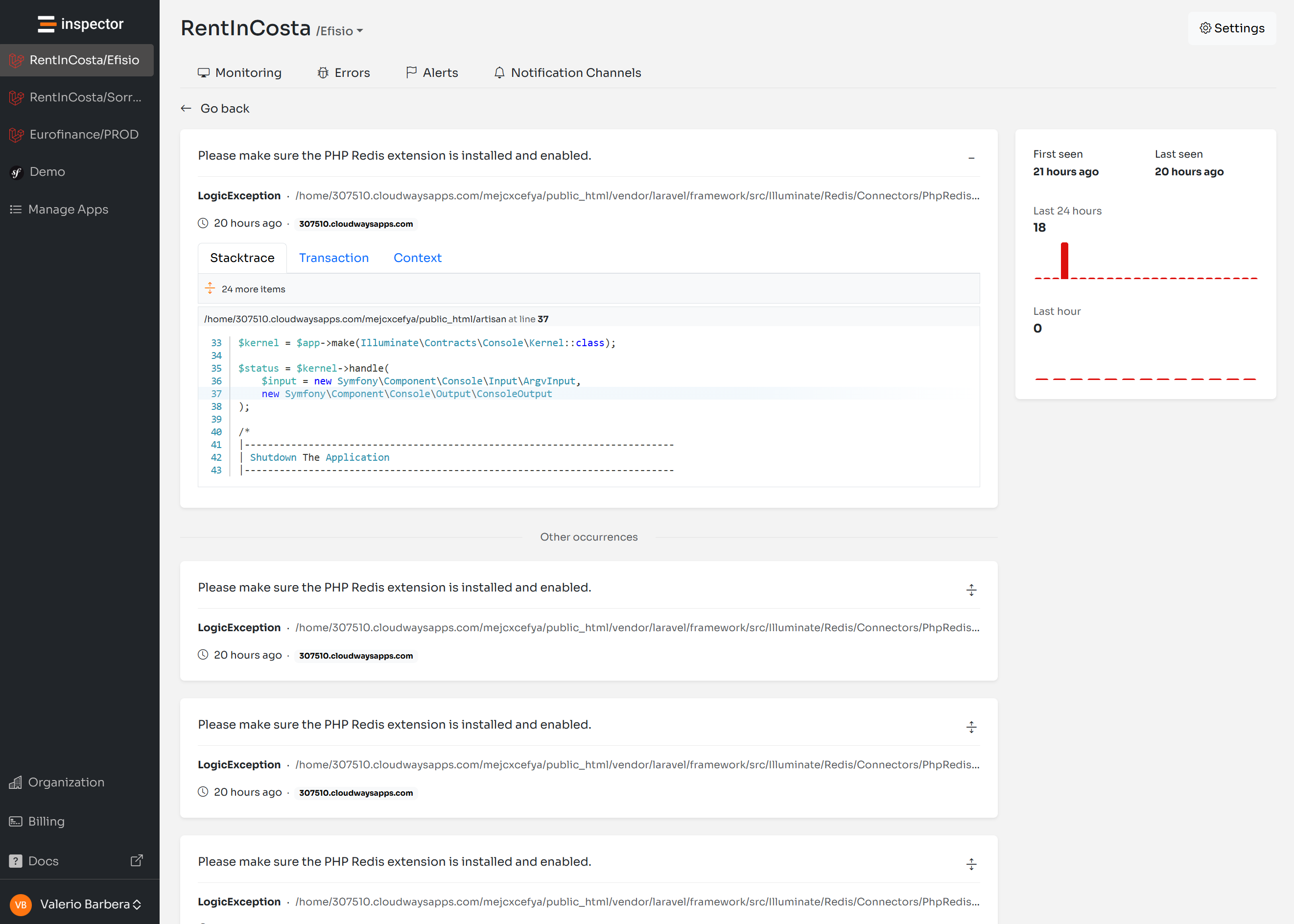 Real-Time Web Application Debugging